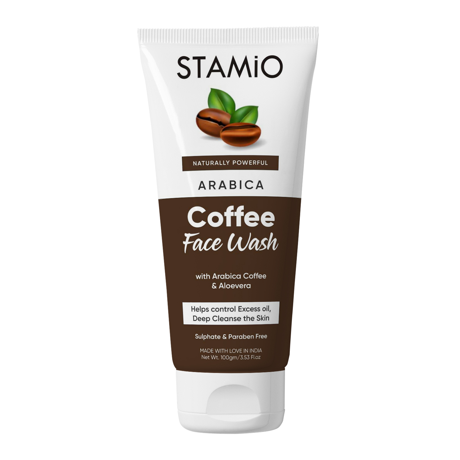 Arabica Coffee Face Wash 100gm for Men & Women - STAMIO